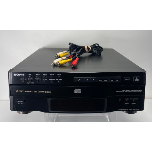 Sony CDP-C322M 5 Disc Carousel CD Player